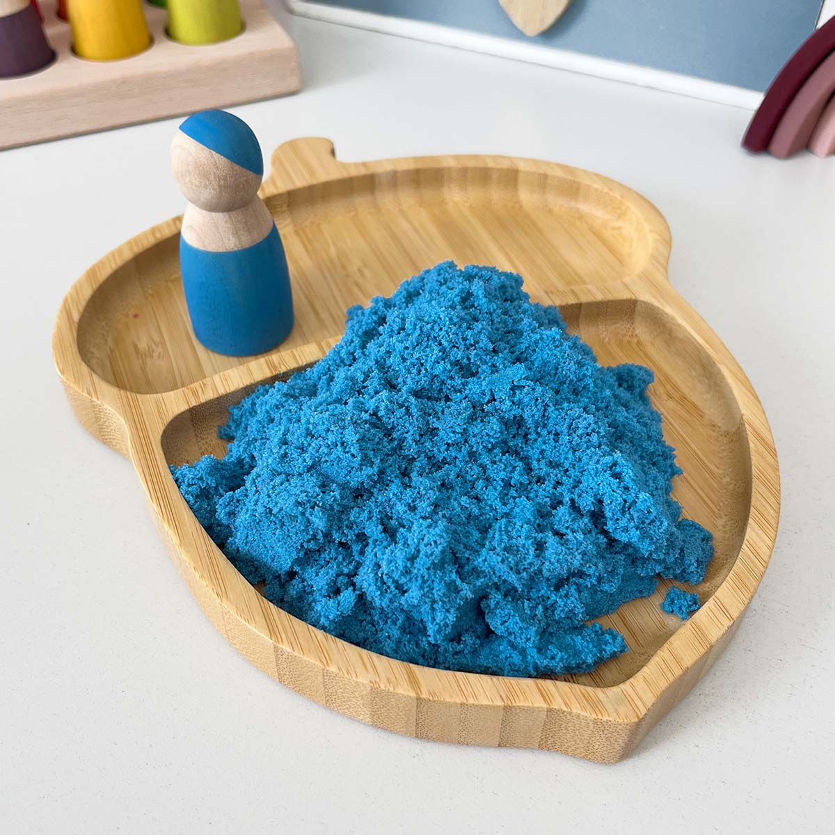 Dinamikus homok - kék 1kg – Lerni.hu